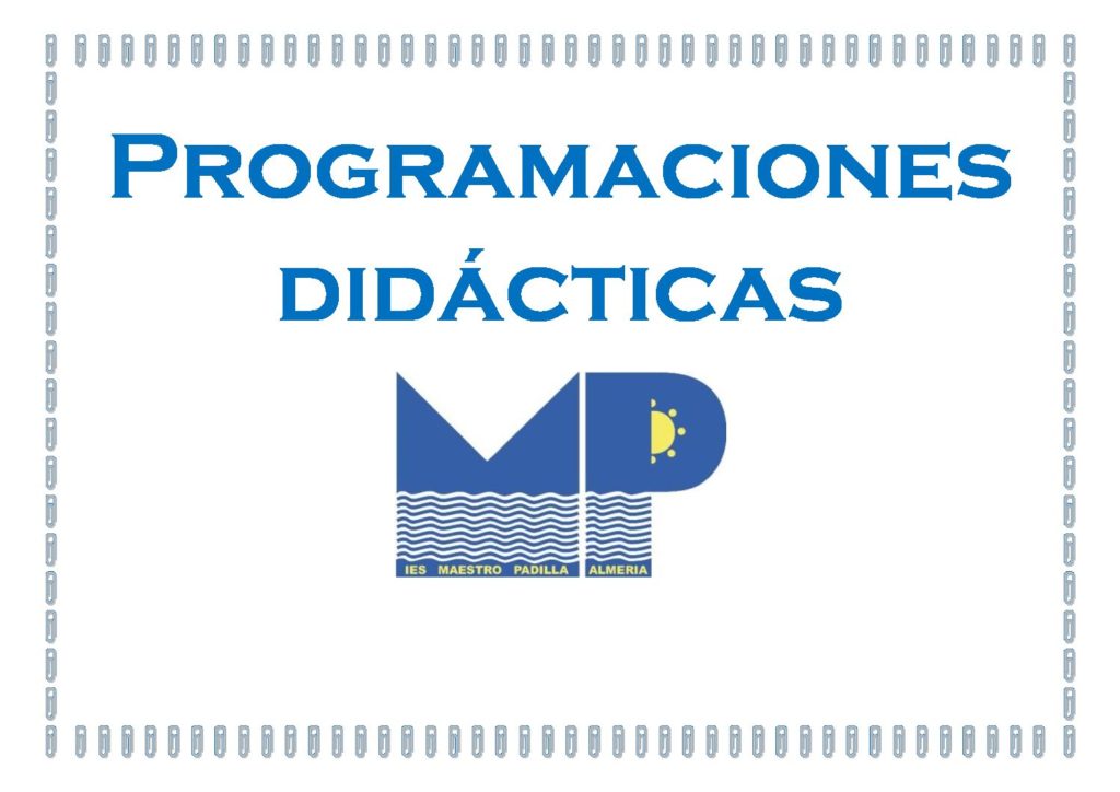 Programaciones didácticas 2024/2025 | I.E.S. Maestro Padilla